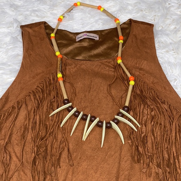 Dainty Hooligan | Dresses | Dainty Hooligan Brown Fringe Indian Dress ...